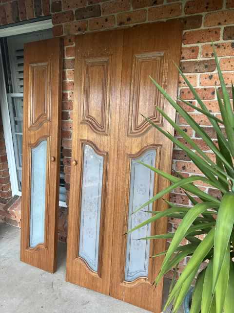 4x Full Timber Bifold Doors - Building Materials in Cranebrook NSW ...