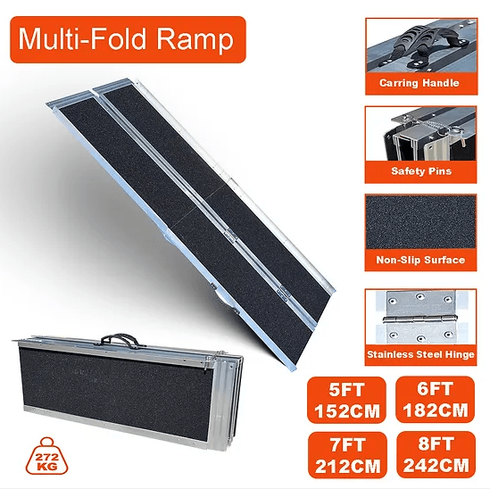 Multi-Folding Aluminium Ramp (NEW) - Ladders & Scaffolding in Moonee ...