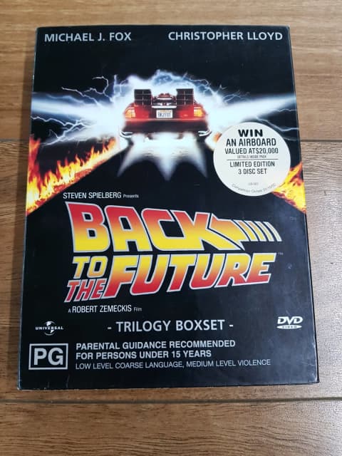 BACK TO THE FUTURE DVD TRILOGY BOX SET | CDs & DVDs | Gumtree Australia ...