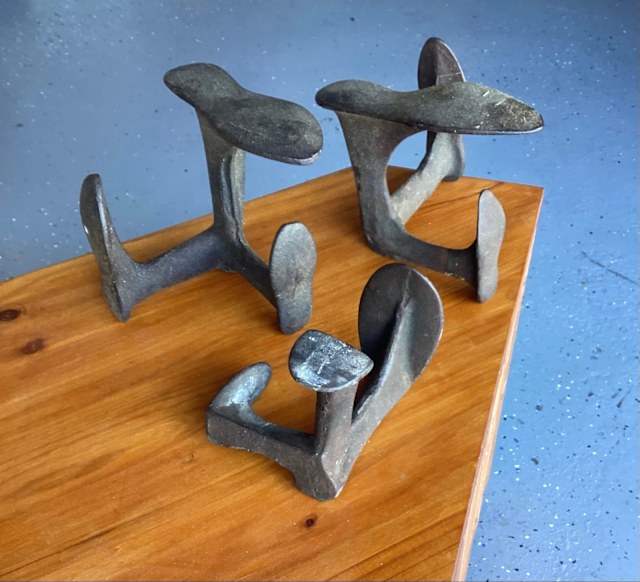 3 cast iron boot lasts - Collectables in Cowra NSW | Gumtree Australia