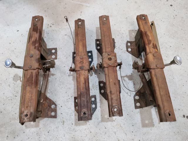 Holden lc lj torana bucket seat runners | Auto Body parts | Gumtree ...