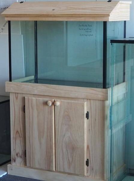 Tall 3 foot Fish Tank with Cabinet and Hood BRAND NEW | Pet Products ...