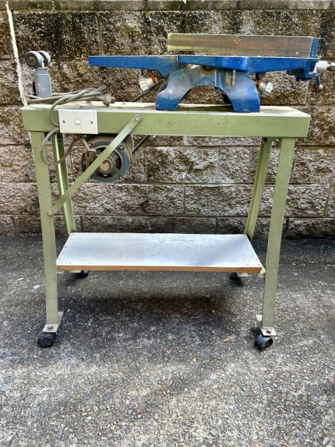 Woodworking Jointer Thicknesser Electric Plane Timber Stand DIY Hobby ...