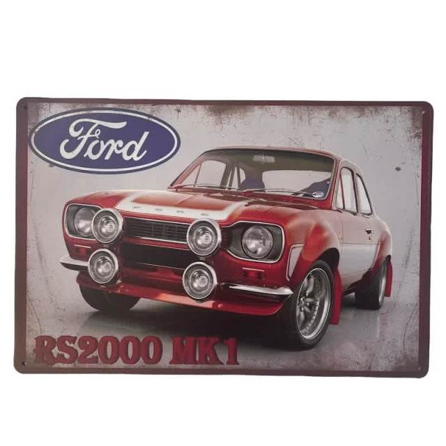 Ford Escort RS2000 MK1 Tin Sign 30x20cm | Collectables | Gumtree ...