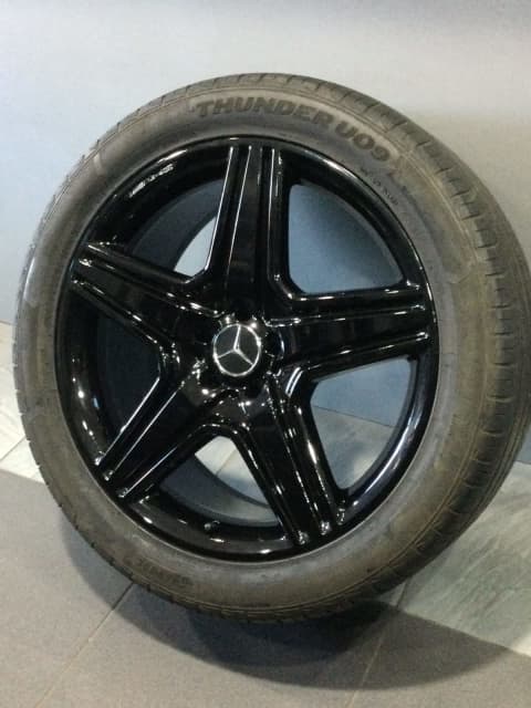 MERCEDES ML500 AMG SPEC 21” GENUINE ALLOY WHEELS & TYRES GLE GLS ...