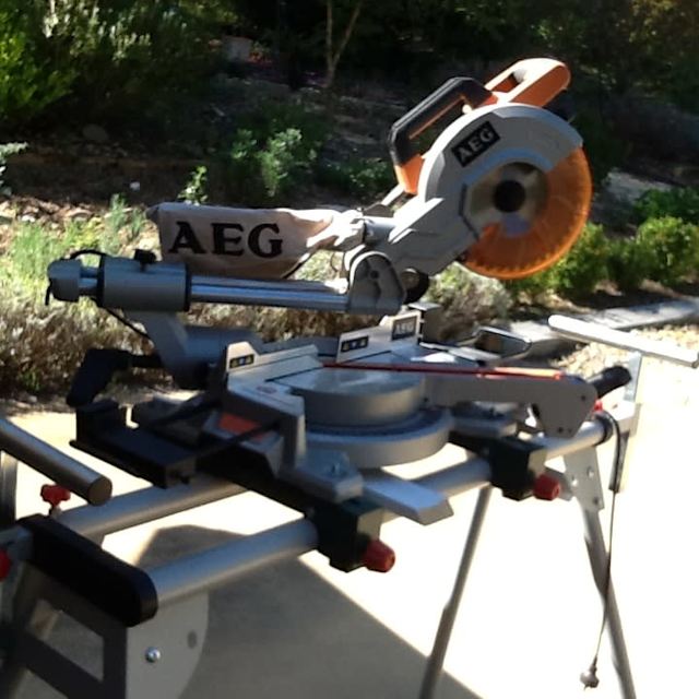 AEG Mitre Saw on Bosch Bench Stand - Power Tools in Moss Vale NSW ...