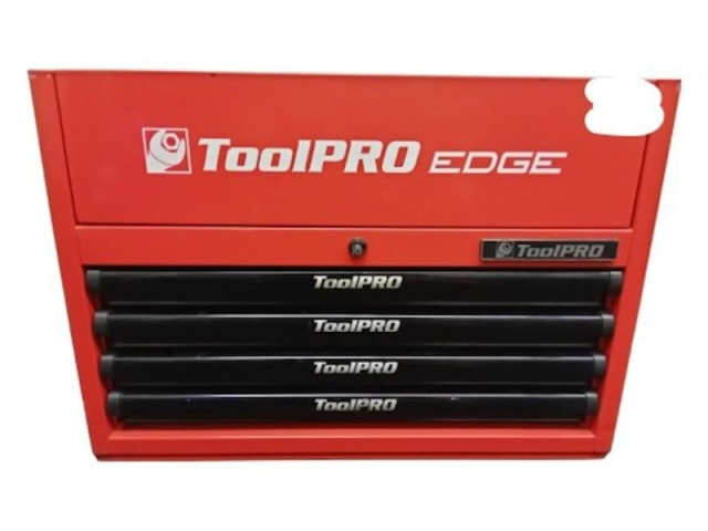 Toolpro Edge Tool Chest 4 Drawer 28 Inch Red Tool Box - Tool Storage ...