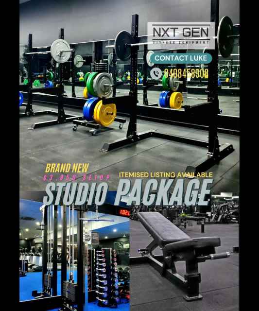 🔥 🔥 SALE!! SALE!! 6 PIECE STUDIO GYM PACKAGE: $3,950 💪💪 - Gym & Fitness ...