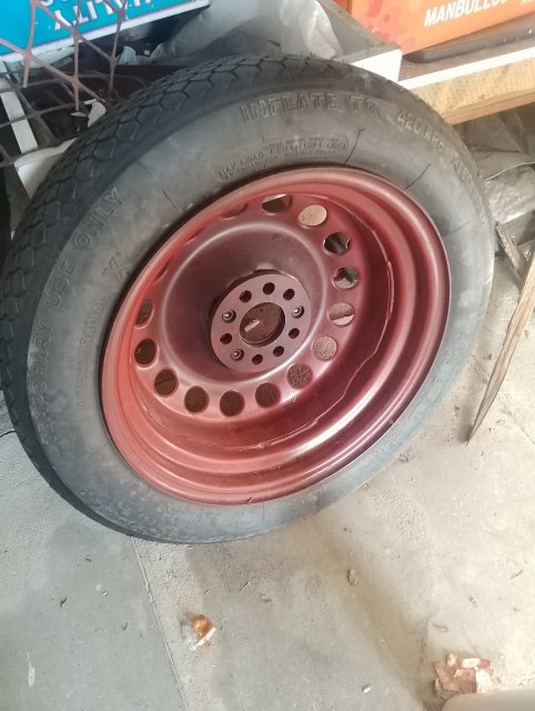 Alfa Romeo Spider/GTV 916 Spare Tyre | Wheels, Tyres & Rims | Gumtree ...