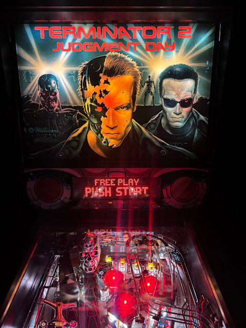 TERMINATOR 2 PINBALL ARCADE MACHINE 100% WORKING - Collectables in ...