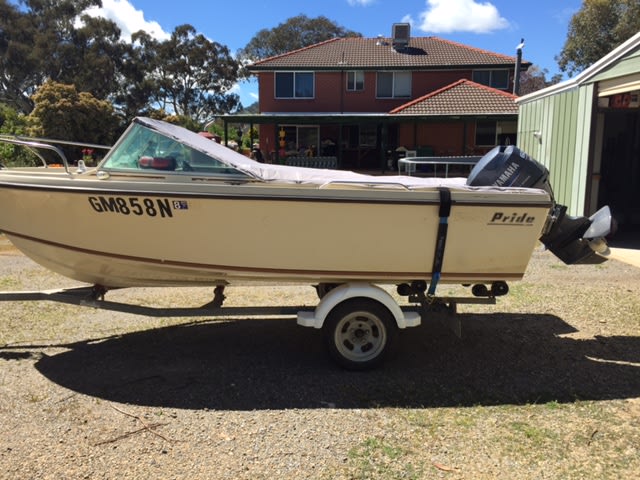 Pride 4.8m (16ft) Fibreglass Runabout | Motorboats & Powerboats ...