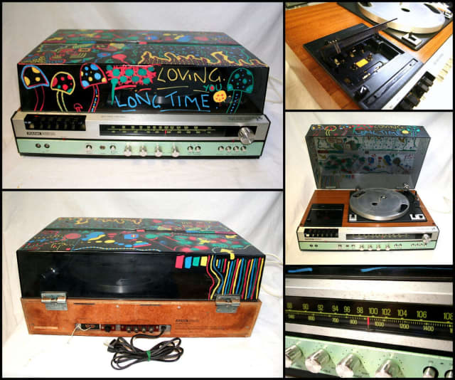 Vintage Rank Arena RA304 Music Center Turntable Cassette Tape Radio ...