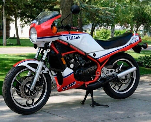 YAMAHA RD350 YPVS 1984 GRAPHIC DECALS VINYL KIT | Motorcycle & Scooter ...