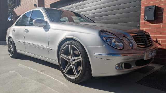 2002 MERCEDES-BENZ E500 AVANTGARDE 5 SP AUTOMATIC TOUCHSHIFT 4D SEDAN ...