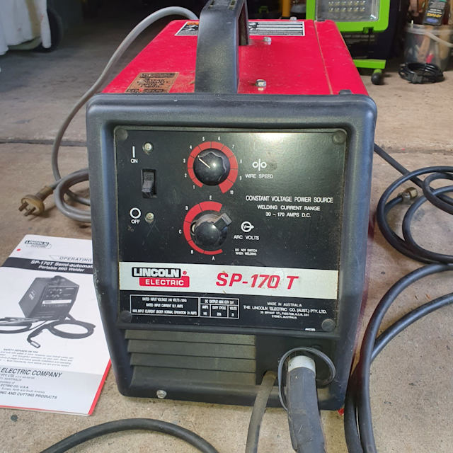 LINCOLN SP-170T SEMI AUTOMATIC PORTABLE MIG WELDER - Power Tools in ...