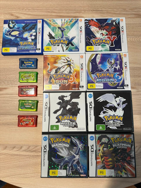 Pokemon Games DS & Game Boy Advance - Video Games in St Andrews NSW ...