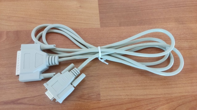 Male Parallel to Female 9-Pin Serial Cable (1.9m) - Computer ...