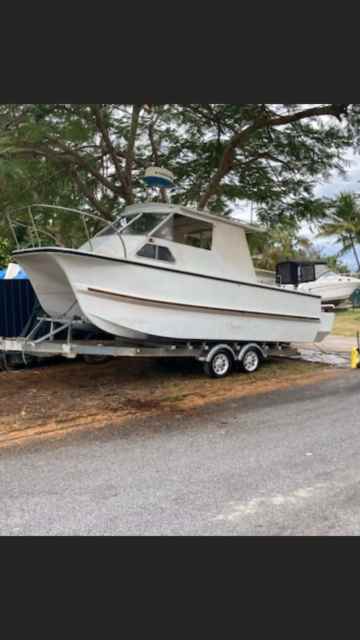 BOAT POWER CAT HULL SMOOTH RIDE | Motorboats & Powerboats | Gumtree ...