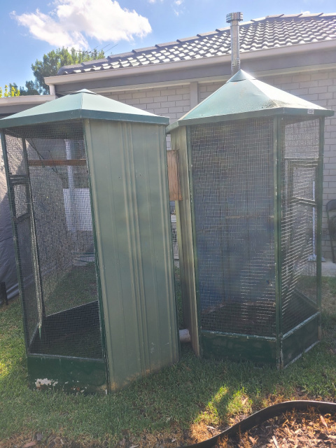 Double bird aviary | Pet Products | Gumtree Australia Hume Area ...