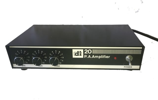 Rugged little Audio Telex DI-20 20W commercial PA BGM Amplifier w WTY ...