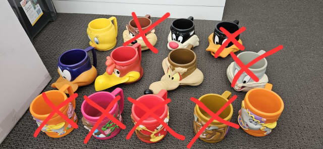 3D cartoon mugs Disney & Looney Tunes - Collectables in Wyongah NSW ...