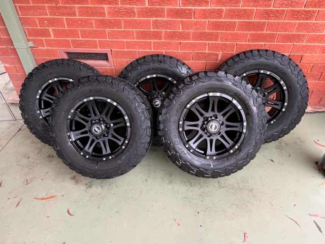 17 Inch Ford Ranger Rims & AT Tyres | Wheels, Tyres & Rims | Gumtree ...