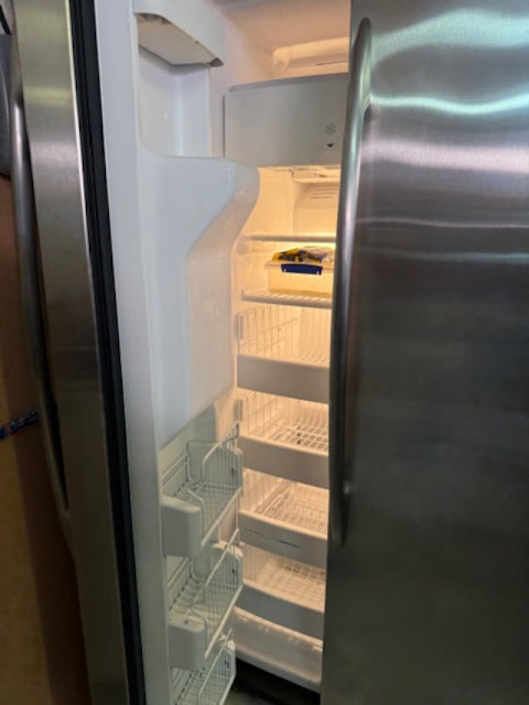 GE Profile 700L side by side fridge freezer with Custom Cool - Fridges ...