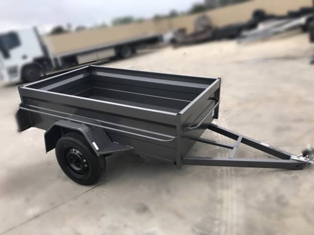 7x4 HD HIGH SIDE BOX TRAILER INC 12MTHS PRIVATE REGO - AVAILABLE NOW ...