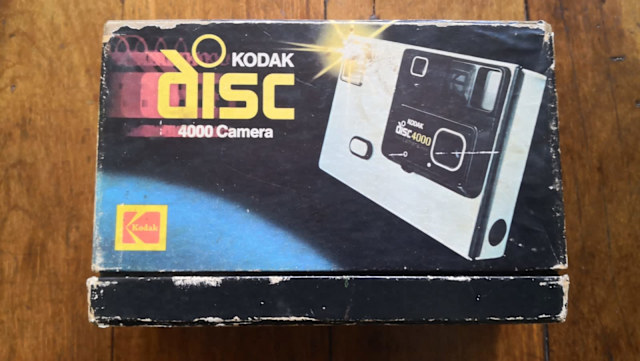 VINTAGE 1982 KODAK DISC 4000 CAMERA WITH FLASH ETC... - Non Digital ...