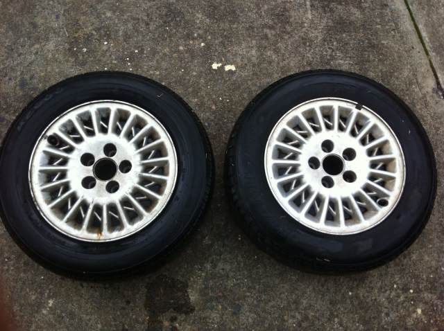 2x alloy wheels 205/65/15 inch ford 96 model suit trailer etc | Wheels ...