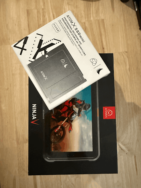 Atomos Ninja V & 2 x 500gig Atom X cards & more - Digital Camera ...