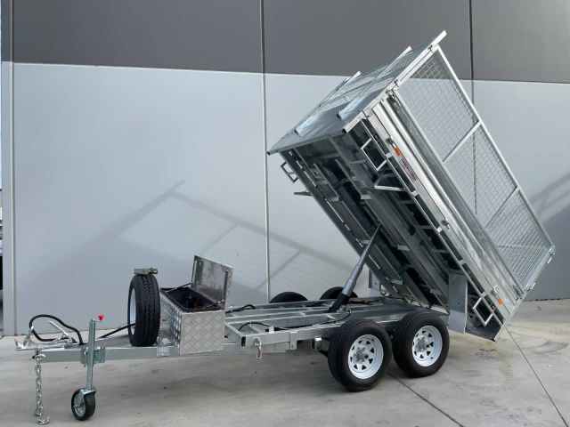 10x6 & 12x7 Table Top Tipper Trailers 3500kg GVM & 8x5 Box Tippers ...