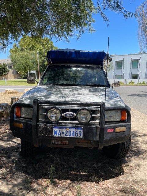 FORD COURIER XLI 4X4 TURBO DIESEL with POP-UP Camper | Cars, Vans ...