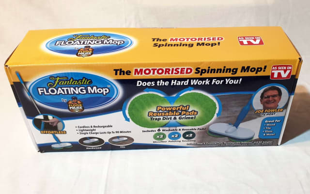 Floor Police Cordless Rechargeable Motorised Spinning Mop | Other ...