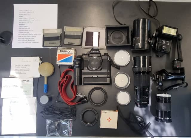 Canon F1 Vintage Camera Pack - Non Digital Cameras in Murray Bridge SA ...