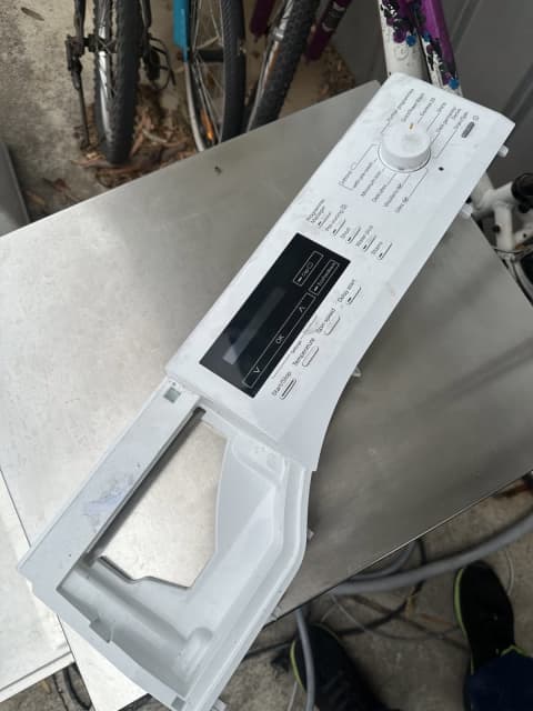 Miele W1 Power Wash washing machine display / control panel - Washing ...