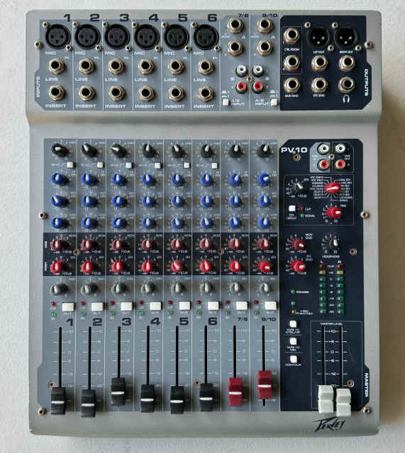 PEAVEY PV-10 USB DJ Mixer - DJ Gear & Lighting in Kew VIC | Gumtree ...