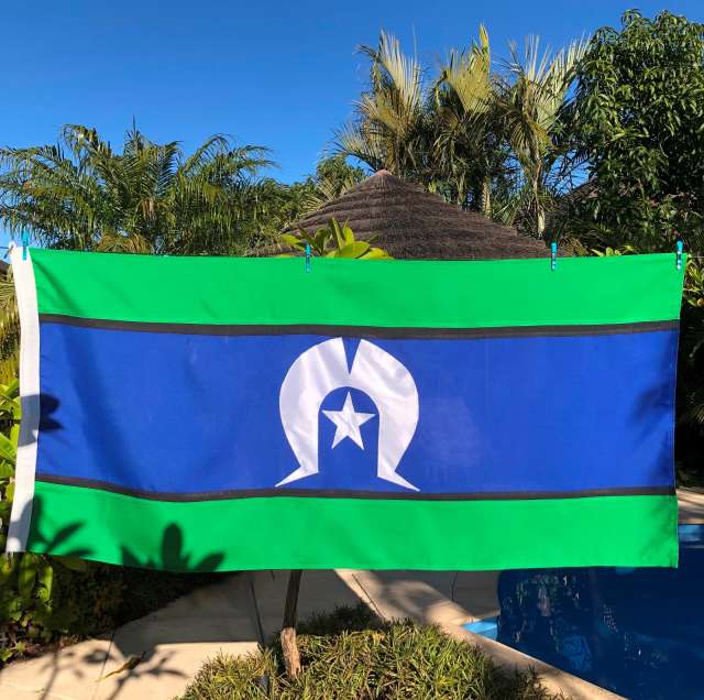 Aboriginal and Torres Strait Islander flags 1800x900 fully sewn ...