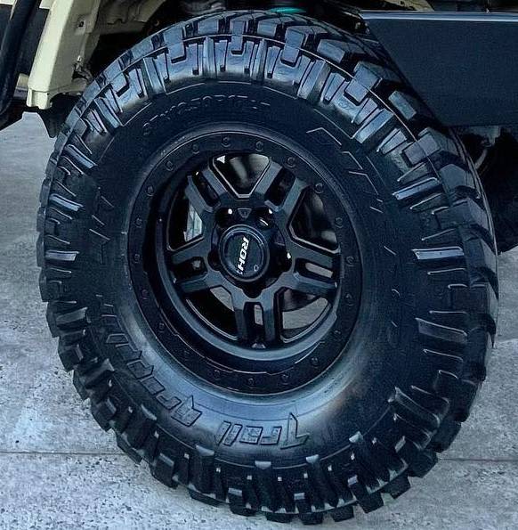 17 ROH Hammer Wheels Suit Landcruiser 79 Series Track Correction 5/150 ...