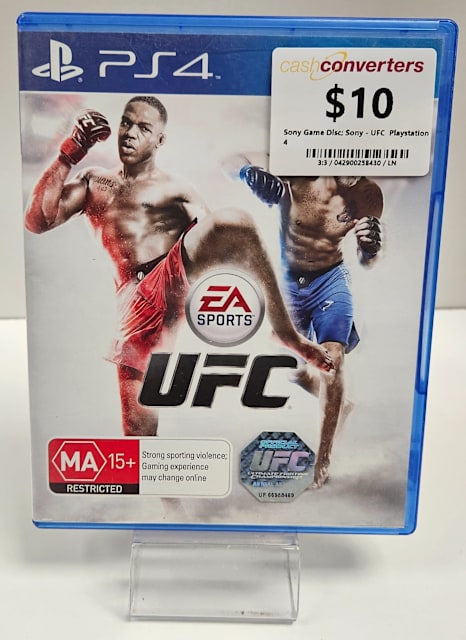 Sony PS4 UFC Disc - 258430 - Playstation in Kilkenny SA | Gumtree Australia
