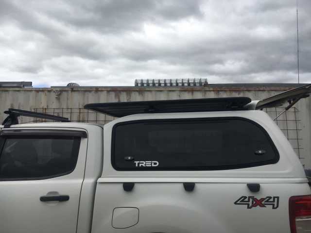 Canopy Ford Ranger PX2 SMM Rhino flat roof rack | Auto Body parts ...