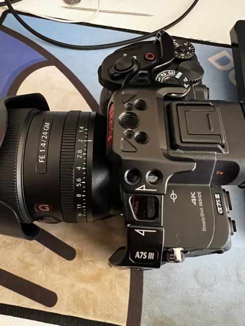 Sony A7s3 with small rig cage with 24 f1.4GM bundle - Digital SLR in ...