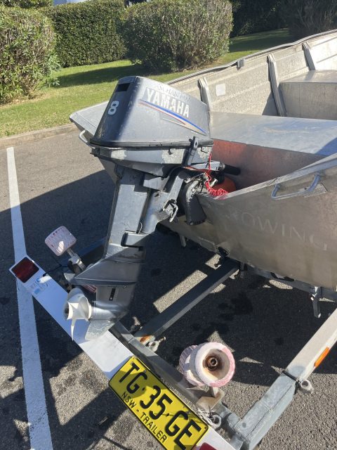 12ft tinnie with trailer and motor | Tinnies & Dinghies | Gumtree ...