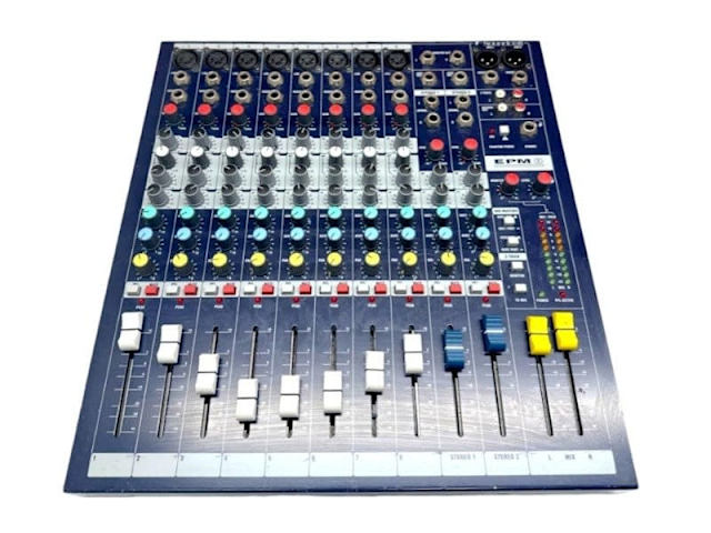 Soundcraft 8-Channel Analog Mixer Epm-8 (032800255776) - DJ Gear ...