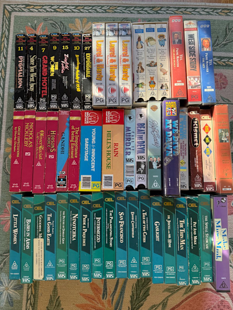 Vintage VHS video collection - CDs & DVDs in Innaloo WA | Gumtree Australia