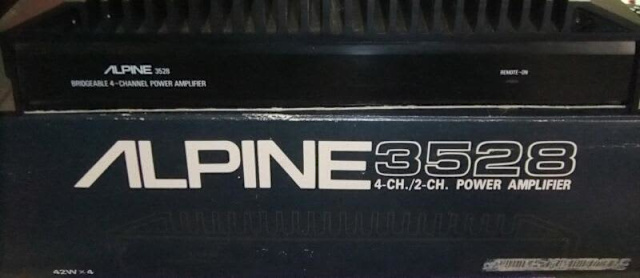ALPINE 3528 4 CHANNEL/ 2 CHANNEL POWER AMPLIFIER | Audio, GPS & Car Alarms | Gumtree Australia ...
