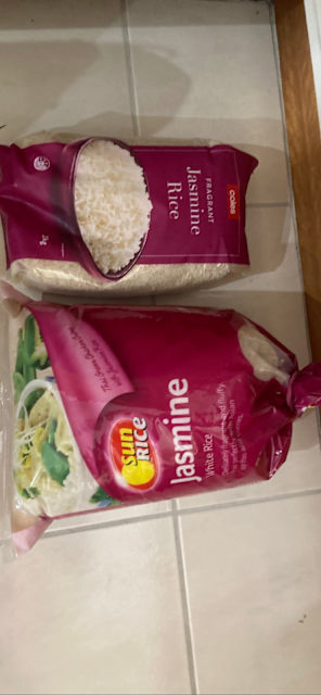 Rice 4kg (two bags, one opened ) - Miscellaneous Goods in South ...