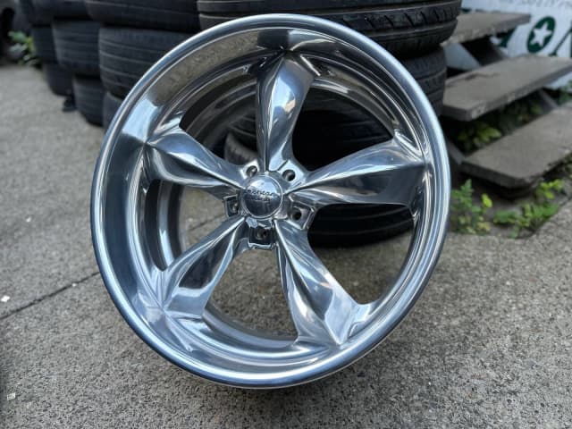 22 inch american racing 2 piece torq thrust sl vn425 wheels 5 120.65 ...