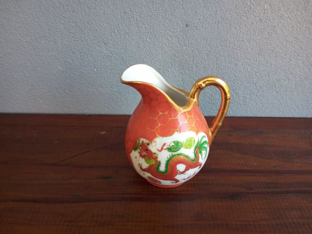 Vintage Porcelain Chinese Dragon Milk Jug | Collectables | Gumtree ...