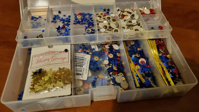 Stars, sequins and plastic eyes craft supplies - Activities & Hobbies ...